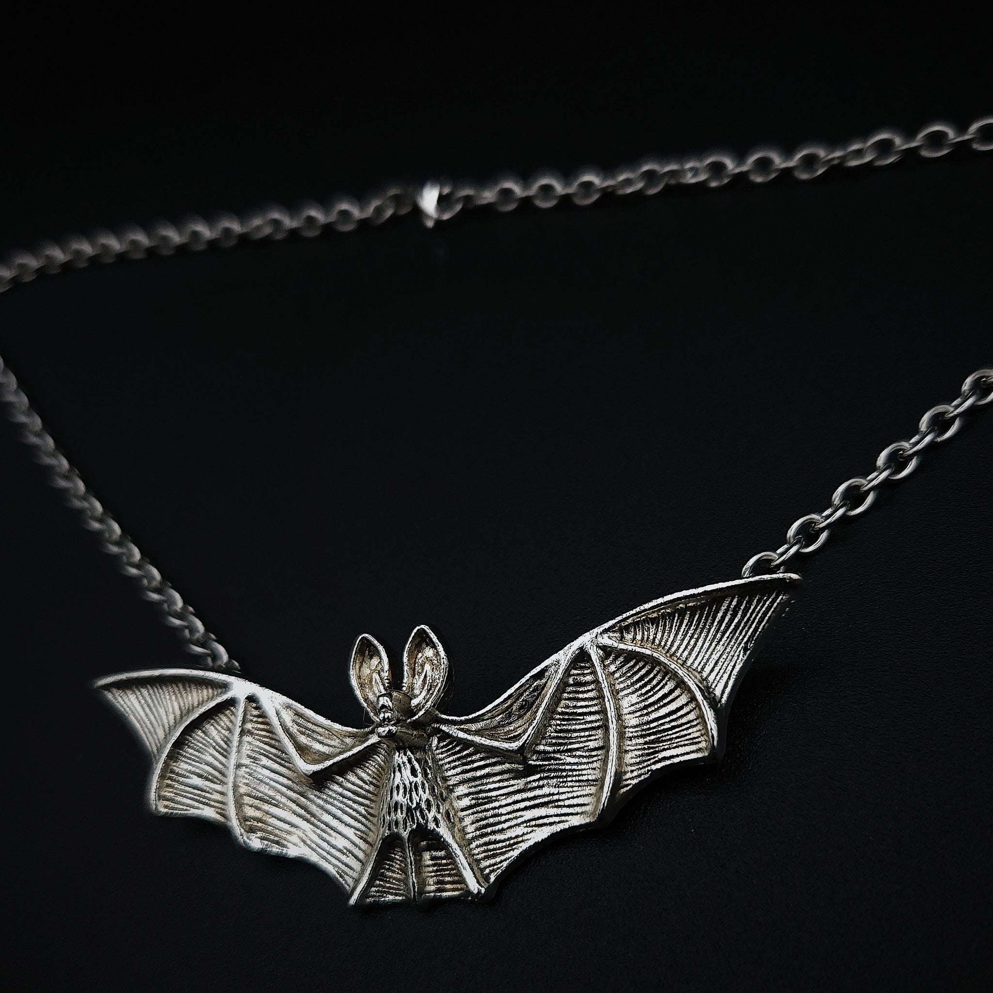 Bat Chain Necklace – Ghoulish Goods